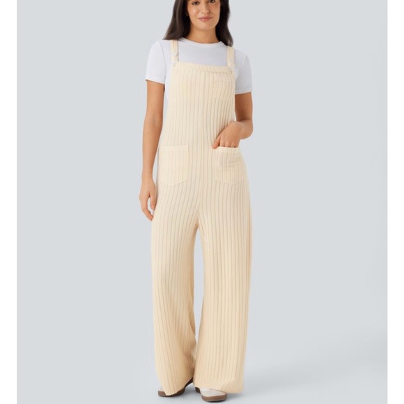 HALARA | Pants & Jumpsuits | Halara Ribbed Overall Small Nwt | Poshmark